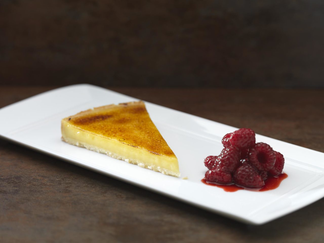 LEMON TART WITH MACERATED RASPBERRIES - Restaurant Martin Wishart